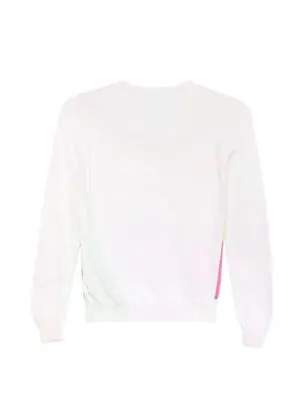 BALLANTYNE 2000s Argyle V-neck Sweater - Pink