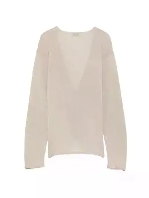 LANVIN 2000s V-neck Top