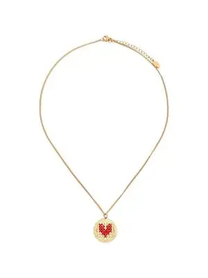 L'EIGHT STUDIO Heart-motif Coin Necklace