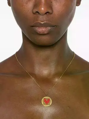 L'EIGHT STUDIO Heart-motif Coin Necklace