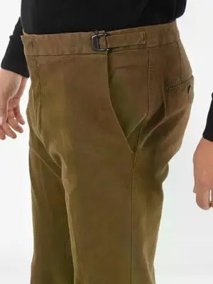 Corneliani Belt-loops Flat-front Trousers