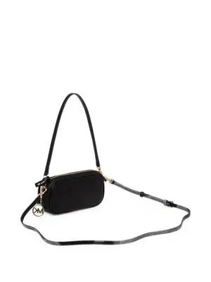Michael Kors Logo-plaque Pebbled-leather Shoulder Bag