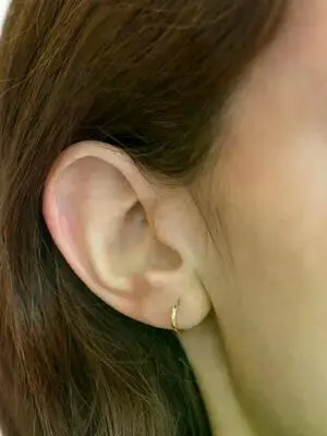 Anzie Classique Huggie Earring