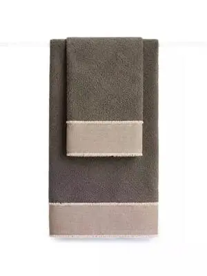 CU I SEEYOU Fringe-trim Bath Towel