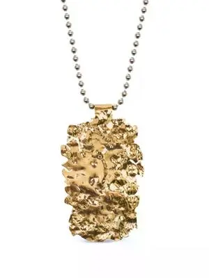 Isabel Marant Étoile Textured Long Necklace - Gold