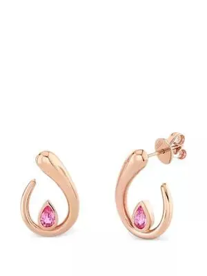Shay Sapphire Loop Earrings