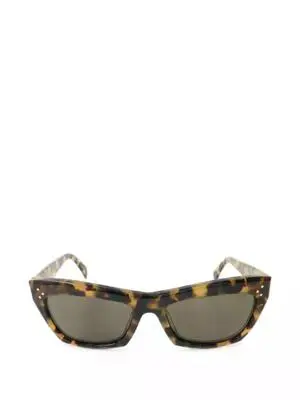 Celine Tortoiseshell-effect Cat-eye Sunglasses