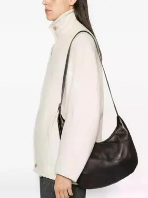 Hereu Fiblo Leather Shoulder Bag