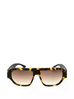 IC! BERLIN Sam Geometric-frame Sunglasses - Brown