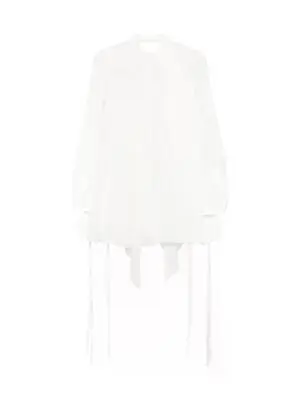 ANN DEMEULEMEESTER Lace-trimmed Shirt