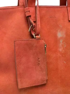 A.p.c. Drummer Suede Tote Bag