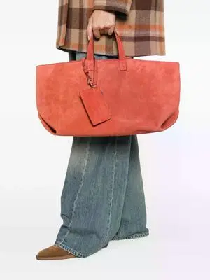 A.p.c. Drummer Suede Tote Bag - Orange