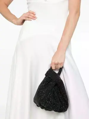 TWENTY FOURHAITCH Sydney Crystal Embellished Tote Bag