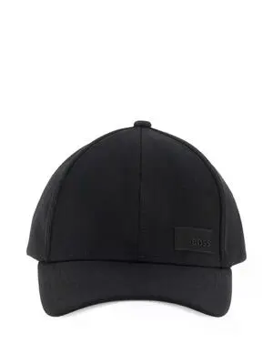 BOSS Lach Logo-patch Cap - Black
