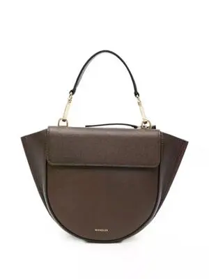 WANDLER Mini Hortensia Tote Bag - Brown