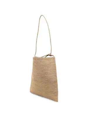 SOPHIE DIGARD Woven Shoulder Bag - Neutrals