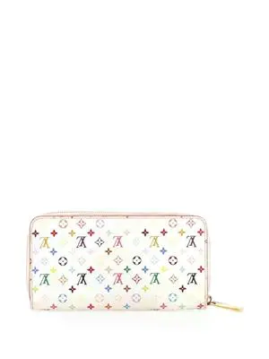 LOUIS VUITTON Zippy Wallet Monogram Multicolor Small Wallets
