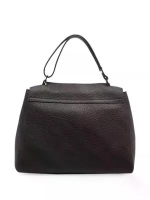 Orciani Midi Sveva Leather Shoulder Bag - Red