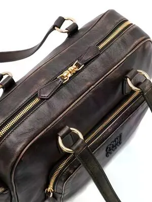 Miu Miu Top-handle Zip-fastening Shoulder Bag