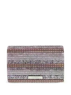 Kurt Geiger Party Eagle Crystal-embellished Clutch Bag