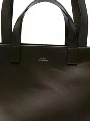 A.p.c. Small Drummer Logo-print Tote Bag
