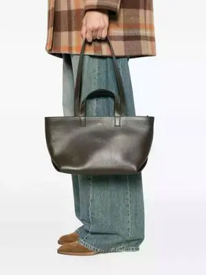 A.p.c. Logo Print Tote Bag - Brown