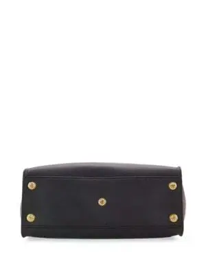 LOUIS VUITTON On My Side Mm Tote Bag In Monogram Canvas And Leather - Black