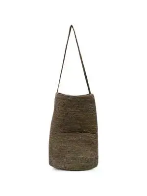 SOPHIE DIGARD Woven Shoulder Bag - Green
