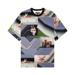 PLEASURES Crash Heavyweight T-shirt - Multicolor