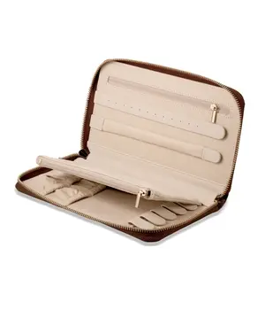 SET & STONES The Jewelry Travel Case - Espresso