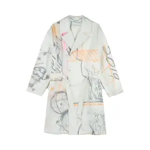 Off-White Futura Trench Coat /multicolor - White