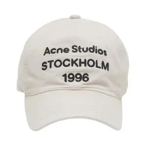 Acne Studios Carliy 1996' Cap - White
