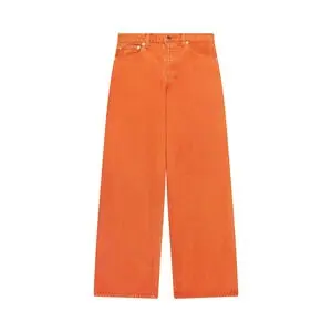 THE ELDER STATESMAN Evie Baggy Jean 'koi - Orange