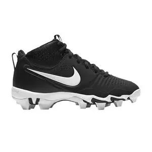 Nike Alpha Huarache 3 Keystone Gs White - Black