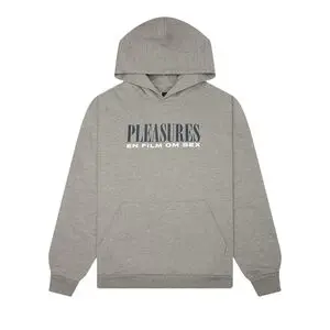 PLEASURES On Film Hoodie 'heather - Grey
