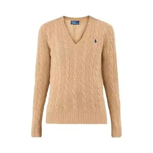 Polo Ralph Lauren Kimberly Long-sleeve Pullover 'collection Camel Melange