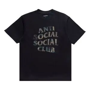 ANTI SOCIAL SOCIAL CLUB Applique Tee /camo - Black