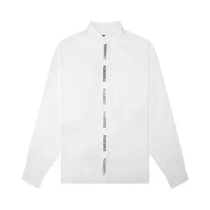 PLEASURES Impact Button Up - White