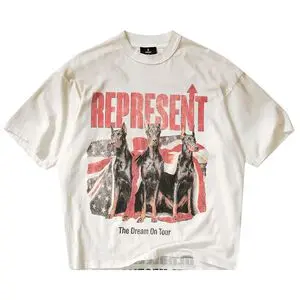 REPRESENT Dream On Tour' Graphic T-shirt - White