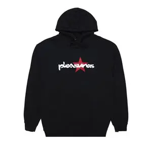 PLEASURES Vibration Hoodie - Black