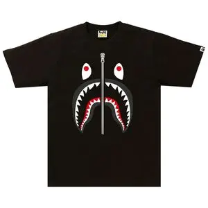 A BATHING APE Shark Tee - Brown