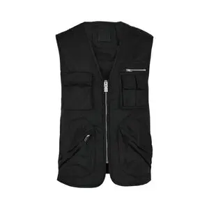 Givenchy Multi-pocket Cargo Vest - Black