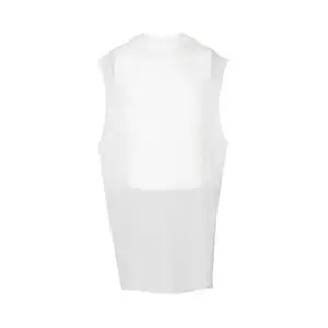 Givenchy Net Tank Top With Raw-edge Trim