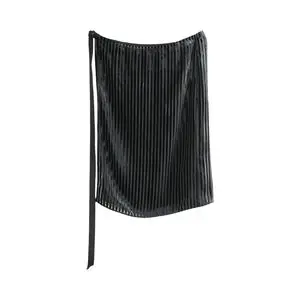 ANN DEMEULEMEESTER Gerhard Knee Length Apron - Black