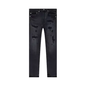 PURPLE BRAND Quilted Destroy Pocket Jeans
