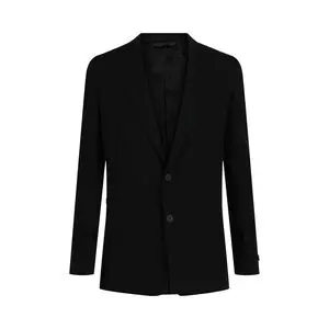 Givenchy Slim Fit Single-breasted Wool Blazer - Black