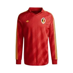 Adidas Belgium Home 1986 Jersey - Red