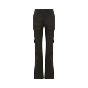 Givenchy Boot Cut Multipocket Cargo Pants - Black