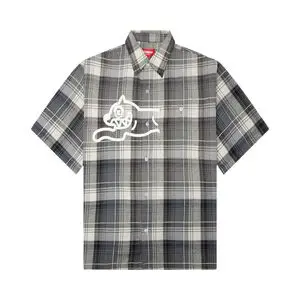 ICECREAM Woven Plaid Shirt