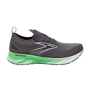 Brooks Levitate Stealthfit 6 'blackened Pearl Green - Grey